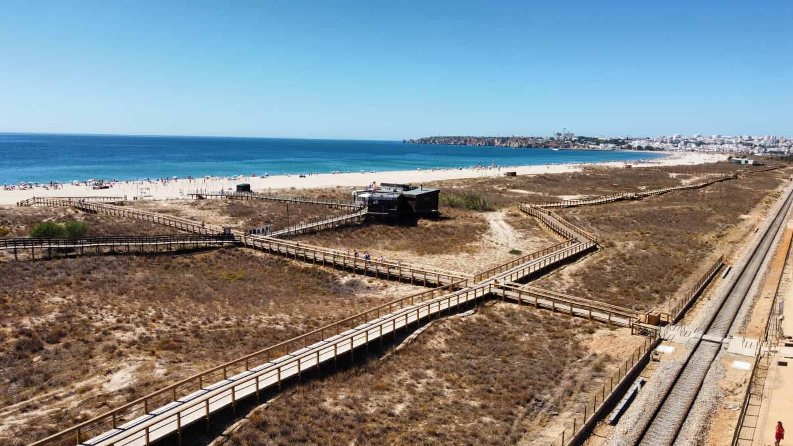 Reabilitação e Recuperação do cordão dunar da Meia Praia - Mota-Engil ATIV